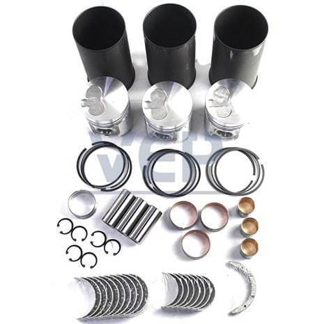 3T75HA 3T75HLE 3TN75 3T75U Engine Rebuild Kit For Yanmar YM220D YM250 ...