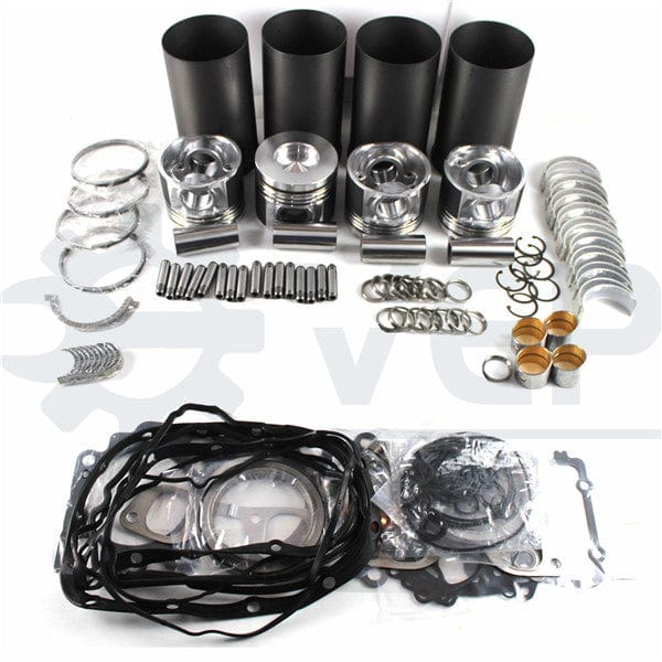 S4S-DI Overhaul Rebuild Kit for Mitsubishi Engine F18B F18C Cat Forkli ...