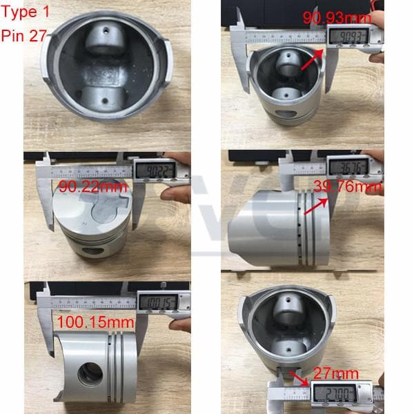 2H Rebuild Kit Fits Toyota 4.0L Engine HJ47 HJ60 HJ75 HU20 30 40 50 HB ...