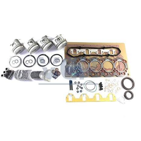 Cummins 4BT3.9 Case 4-390 Engine Rebuild Kit Fits Case 1840 1845C 450C ...