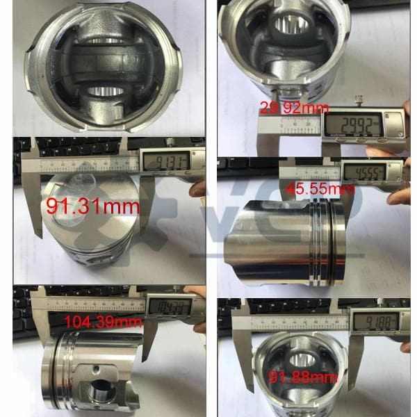 Yanmar 4TNE92-NMH 4TNE92 Engine Rebuild Kit For Komatsu Hyster TCM Hel ...