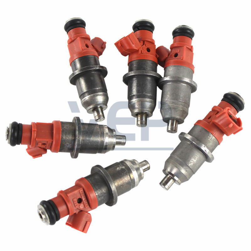 68F-13761-00-00 E7T25071 6PCS Fuel Injector for Yamaha Outboard 3 Mont ...