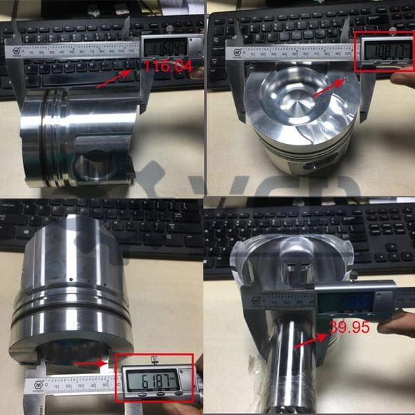 Komatsu Engine S6D110-1A 6D110 Overhaul Rebuild Kit For Wheel Loader W ...