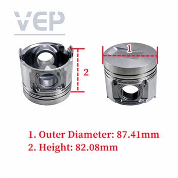 A2300T A2300 Engine Rebuild Kit For Cummins Daewoo Doosan Forklift Tru ...