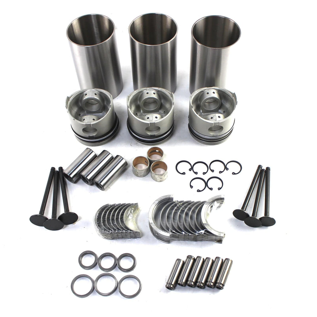 Mitsubishi K3M Engine Rebuilt Kit Fits Mitsubishi MT300 MT301 Tractors ...