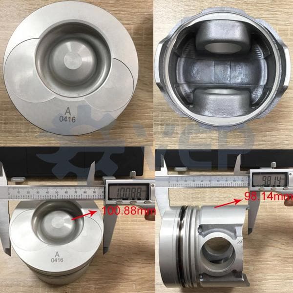 DB58TIS DB58T Overhaul Rebuild Kit For Doosan Daewoo SOLAR 225LC 130 E ...