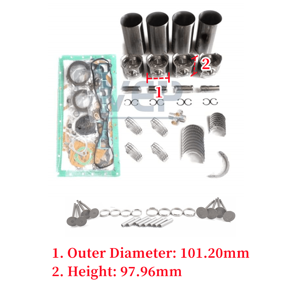 CAT 3064 S4K Rebuild Kit Fits 312 312B 311 312BL Excavator – VEP Diesel