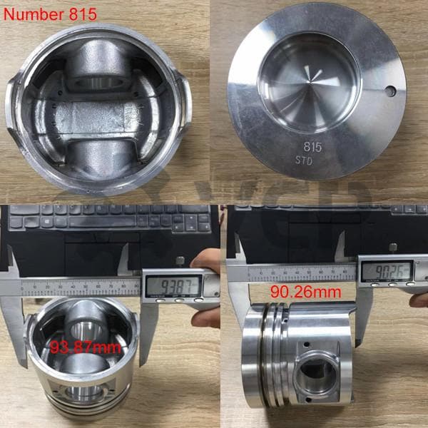 Mitsubishi S4S Engine Rebuild Kit Fits F18B Cat Clark Forklift Excavat ...